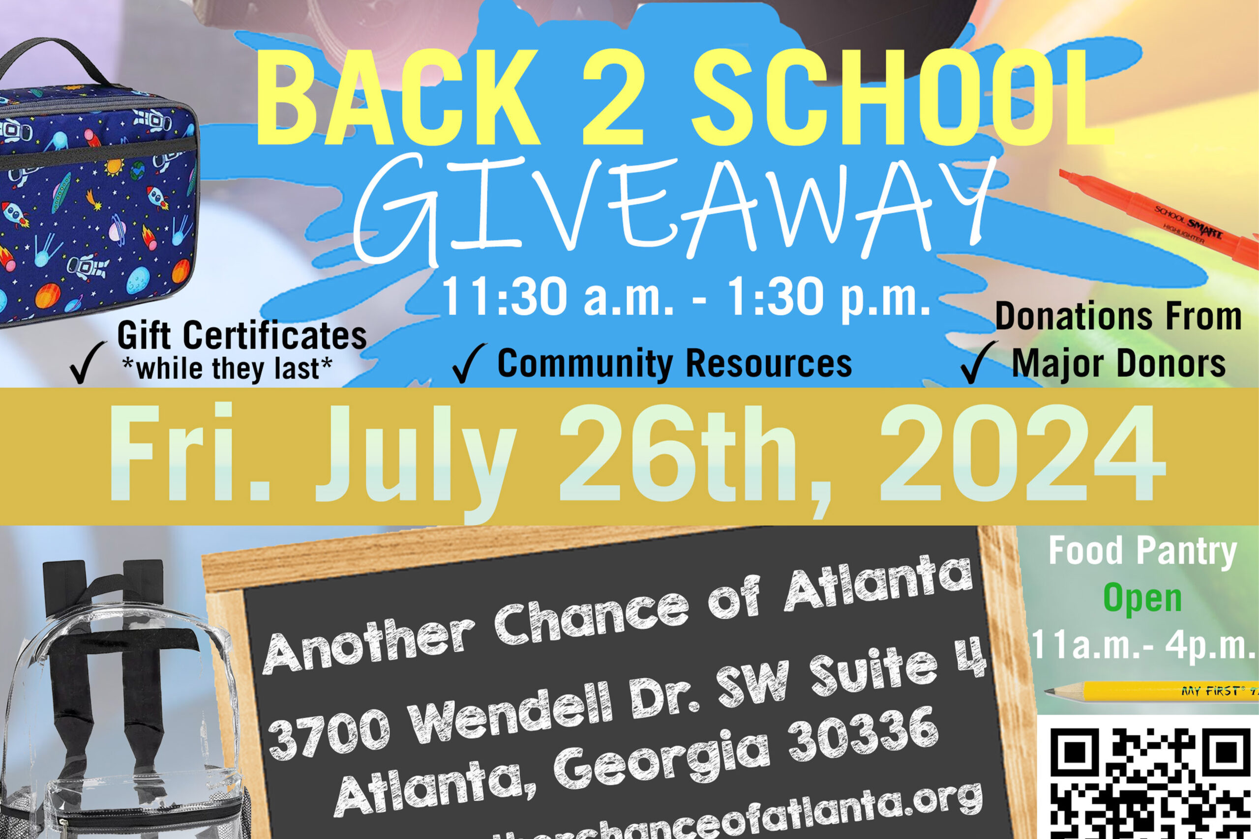 Another Chance of Atlanta, Inc. – Changing one life at a time